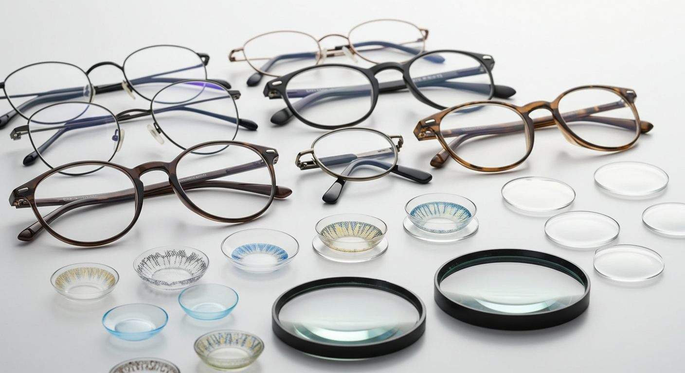 Les différents types de verres correcteurs : un guide complet